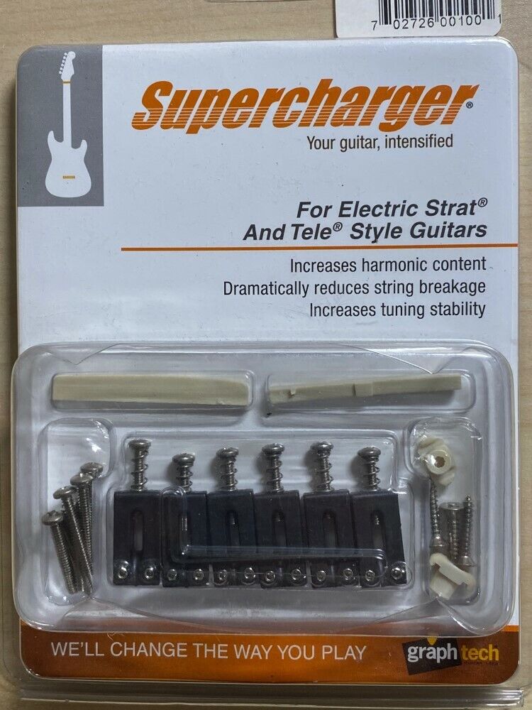 Graph Tech PX-8000-00 Supercharger Kit for Strat & Tele